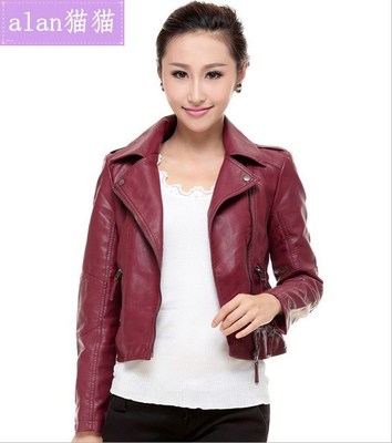 2019 spring Pu leather jacket Autumn Coat For Women Jackets