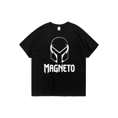 青少年纯棉短袖金刚狼圆领T恤