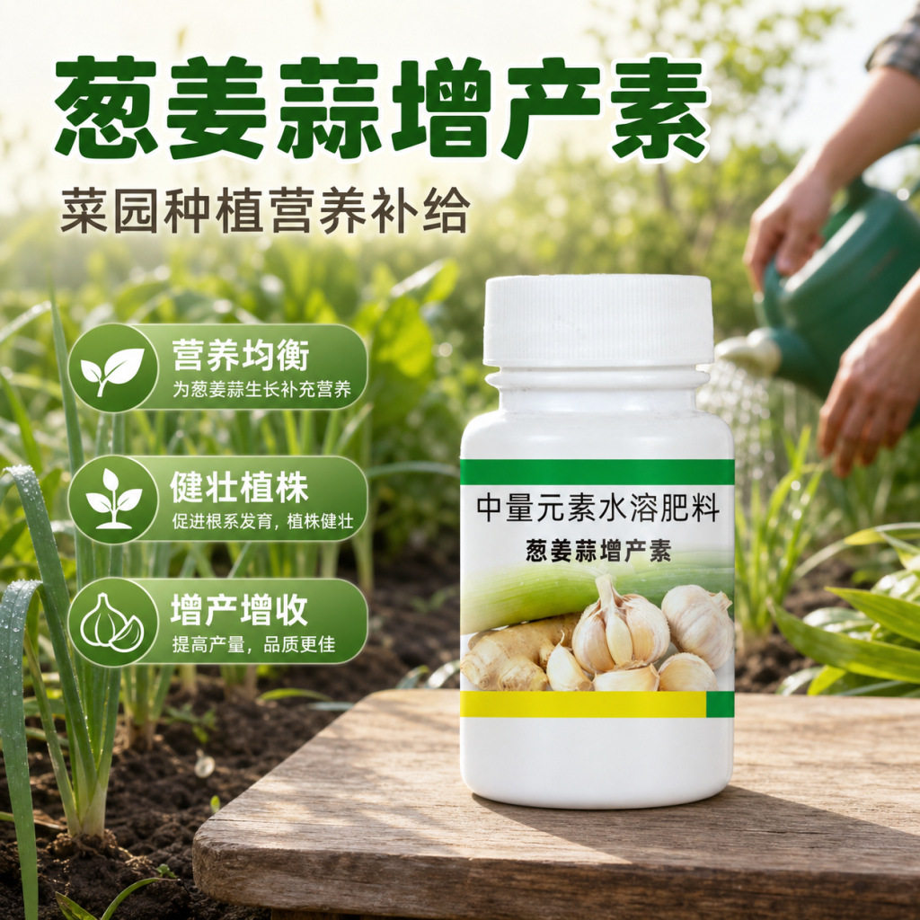 大蒜猛长大蒜专用肥膨大素防干尖防病害增产粗壮高产专用新型肥料