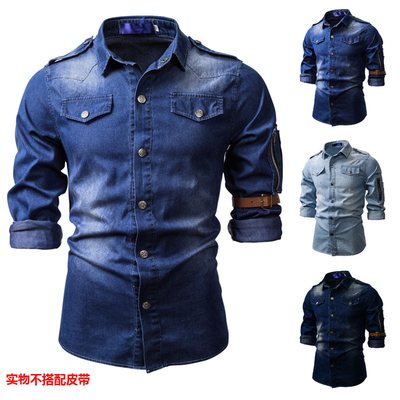 衫MenJeansShirtColim