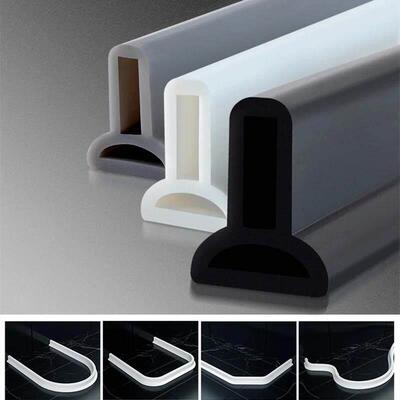 3M Silicone Bathroom Water Stopper Blocker Shower Dam Dry An