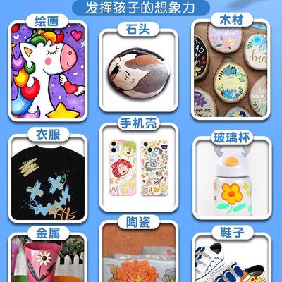 120x Acrylic Paint Markers Smooth Drawing Waterproof Acrylic