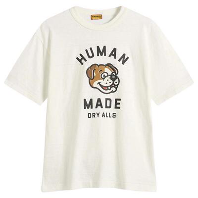日本代购Human Made男士短袖T恤透气吸汗亲肤舒适竹节棉重磅质感