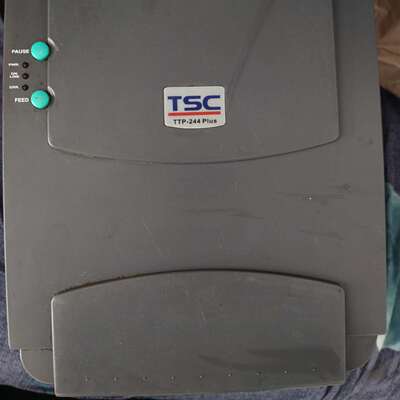 维修TSC条码机型号TTP244Plus，测试通电，议价