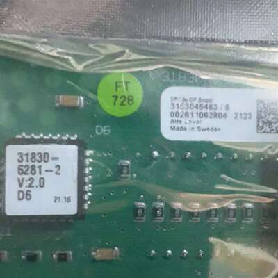 维修Alfa Laval阿法拉伐控制板，型号31830-62议价