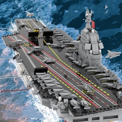 2026新款航空母舰模型福建号军事适用于乐高军舰高难度积木拼装玩