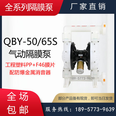 耐腐蚀工程塑料气动隔膜泵