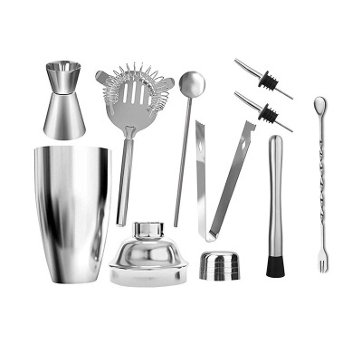 Stainless Steel Cocktail Shaker Mixer Drink Bartender 调酒器