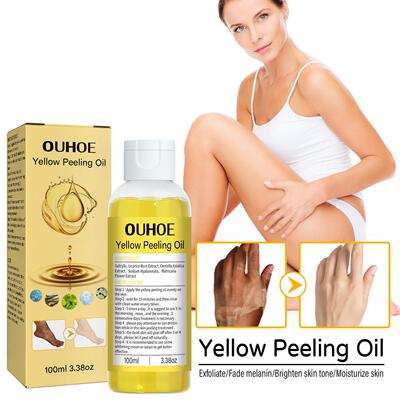 Peeling Oil for Dark Skin Yellow Peeling Oil Hyaluronate