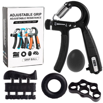 Grip Strength Trainer 5 Pack Forearm Strengthener Exerciser
