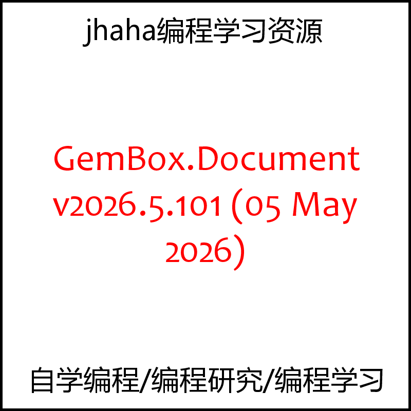 GemBox.Document v2026.5.101