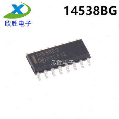 全新进口原装 14538BG MC14538BDR2G SOP16贴片 多频振荡器逻辑IC