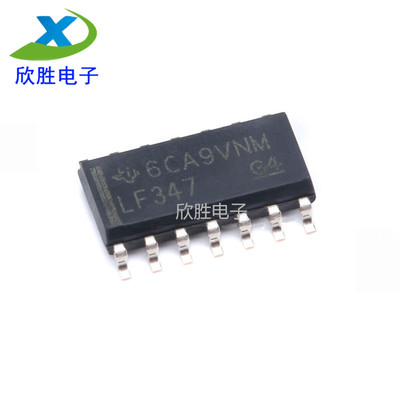 贴片 LF347 全新原装 LF347DR SOP-14 运算放大器