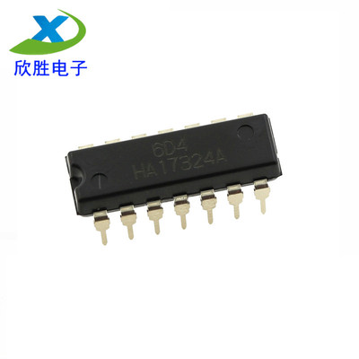 全新进口原装 HA17324A HA17324 DIP14 运算放大器集成块焊机