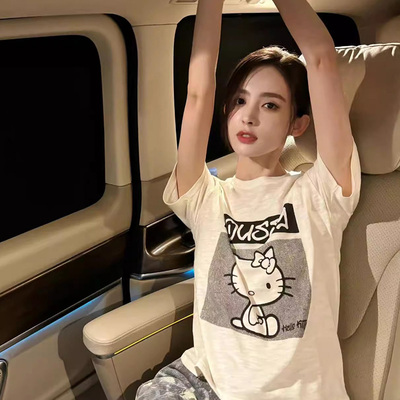 BGPUSK短袖T恤通勤常规印花