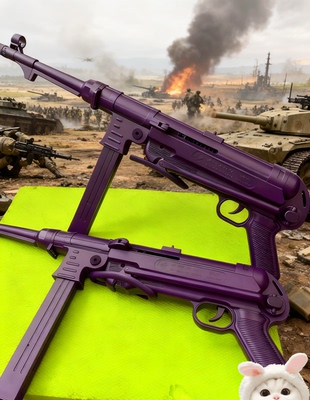 mp40怀旧玩具冲锋枪战争武器战争枪械步枪模型小枪武器怀旧童年