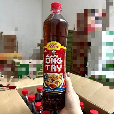 Nuoc cham ngon Ong tay越南鱼露900ml 海鲜料调味品家乡味道