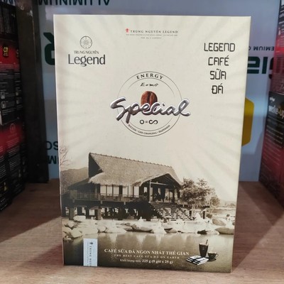 越南正品中原传奇legend咖啡冰奶甄典版三合一咖啡速溶奶香味225g