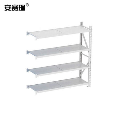 安赛瑞钢制四层仓储货架白色200*40*200cm100kg/层13314