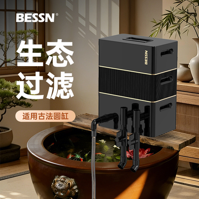 [多舱强过滤]鱼缸过滤天花板滤舱