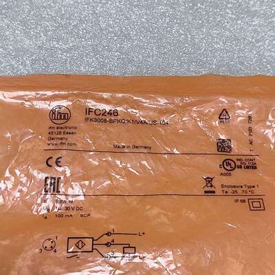 议价IFM易福门IFC246光电传感器可维修