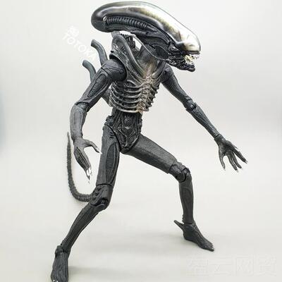 正品7N寸异形狗大战铁血战士手办契约模型 Alien可动人偶玩 具母