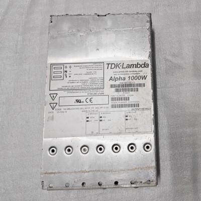 议价Alpha 1000W TDK-Lambda工业电源模块维修