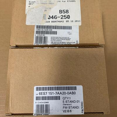 议价6ES7 151-7AA20-0AB0 ET200S IM151-7 CPU 接口模块维修