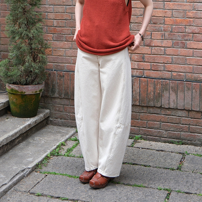 inLESS丨Toast Sculptural Seamed Denim 立体剪裁牛仔裤休闲裤女