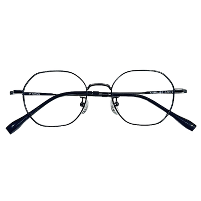 玫瑰金纯钛6克金丝眼镜近视女可配有度数素颜神器显脸小眼睛框架