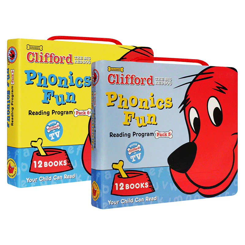 大红狗自然拼读5+6套装五六合售