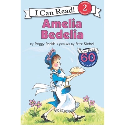 正版 幼儿英文原版绘本 Amelia Bedelia 阿米利亚波德里亚 50周年版 4-8岁i can read 2儿童原版书女孩  icanread英语绘本