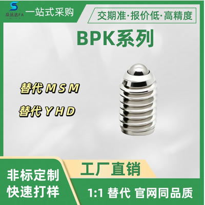 球头柱塞 短型 BPK系列 BPK3 BPK4 BPK5 BPK6 BPK8 BPU BPM BPQ