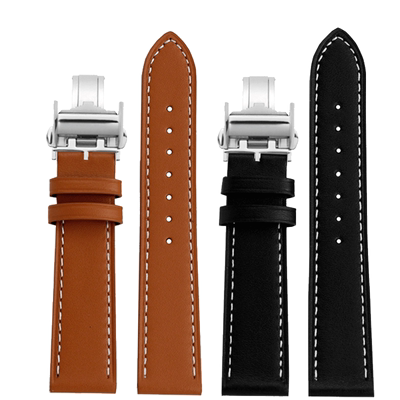 适配浪琴系列手表表带哑光商务