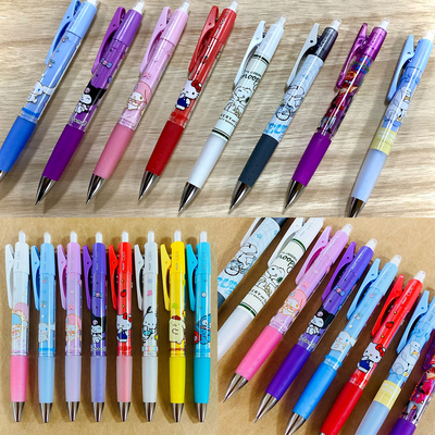 日本sunstar三丽鸥OPT库洛米kitty美乐蒂史努圆珠笔比自动铅笔