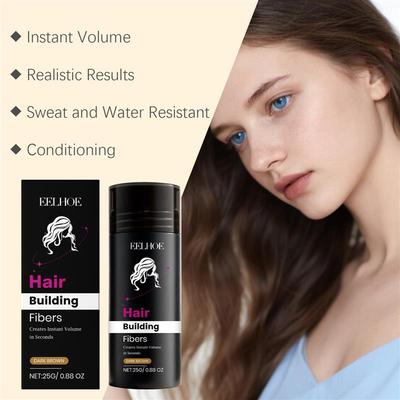 Dark brown corner protein modifier powder.