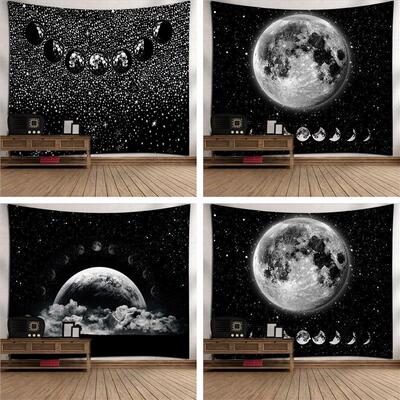 Laundry carpets customised for the black starry art backgrou