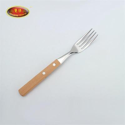 Crash-in-the-sweet, wood-stuffed steak knife, fruit-fork des