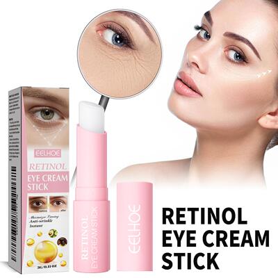 EELHOE Retinol Eye Cream Stick - Improves fine lines, crow's