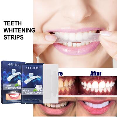 EELHOE Teeth Whitening Strips Gently Care for Teeth, Remove