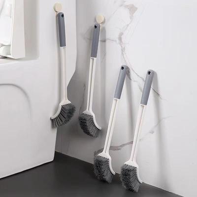 Wall-mounted toilet brush for home use, designed for cleanin
