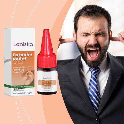 Laniska Ear Relief Ear Drops - Gentle and Soothing Ear Care
