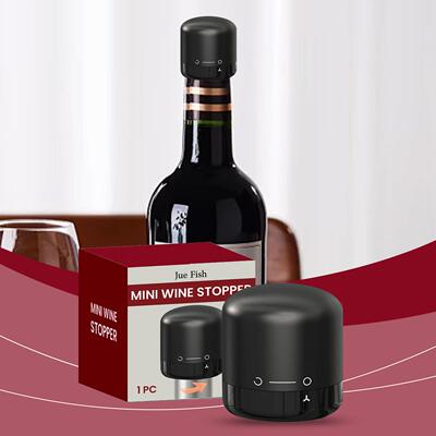 JUE FISH Mini Sealing Wine Stopper - Silicone Material, Suit