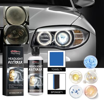 Rayhong Car Headlight Polishing Liquid - For Repairing, Rest