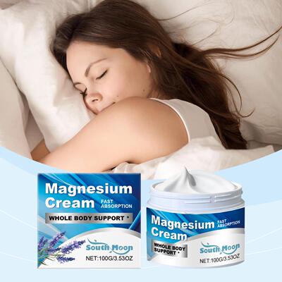 SOUTH MOON Lavender Care Magnesium Cream - Nighttime Comfort