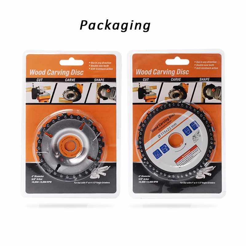 1PC Wood Carving Disc 16/22mm 4" 5" Angle Grinder Wheels for_虎窝淘