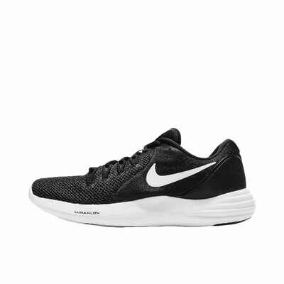 Nike Lunar Apparent 防滑耐磨透气 跑步鞋 女款 黑白908998-001