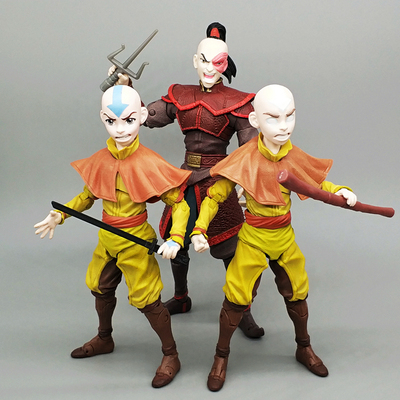 降世神通手办玩具安昂卡塔拉祖寇王子5寸可动人偶