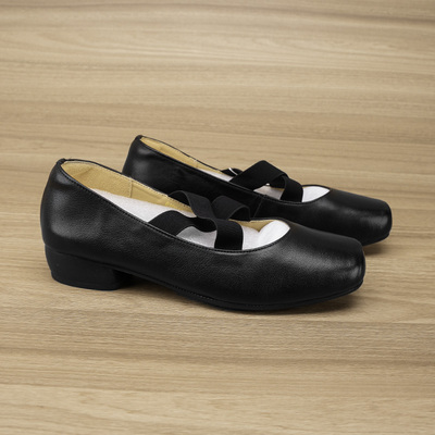 6.26 B.H 出口韩国百家浅口单鞋女里交叉带外复古风芭蕾舞鞋