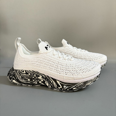 10.20 A.P 美单流线型竞速跑鞋针织系带尼龙系带运动鞋缓震 农